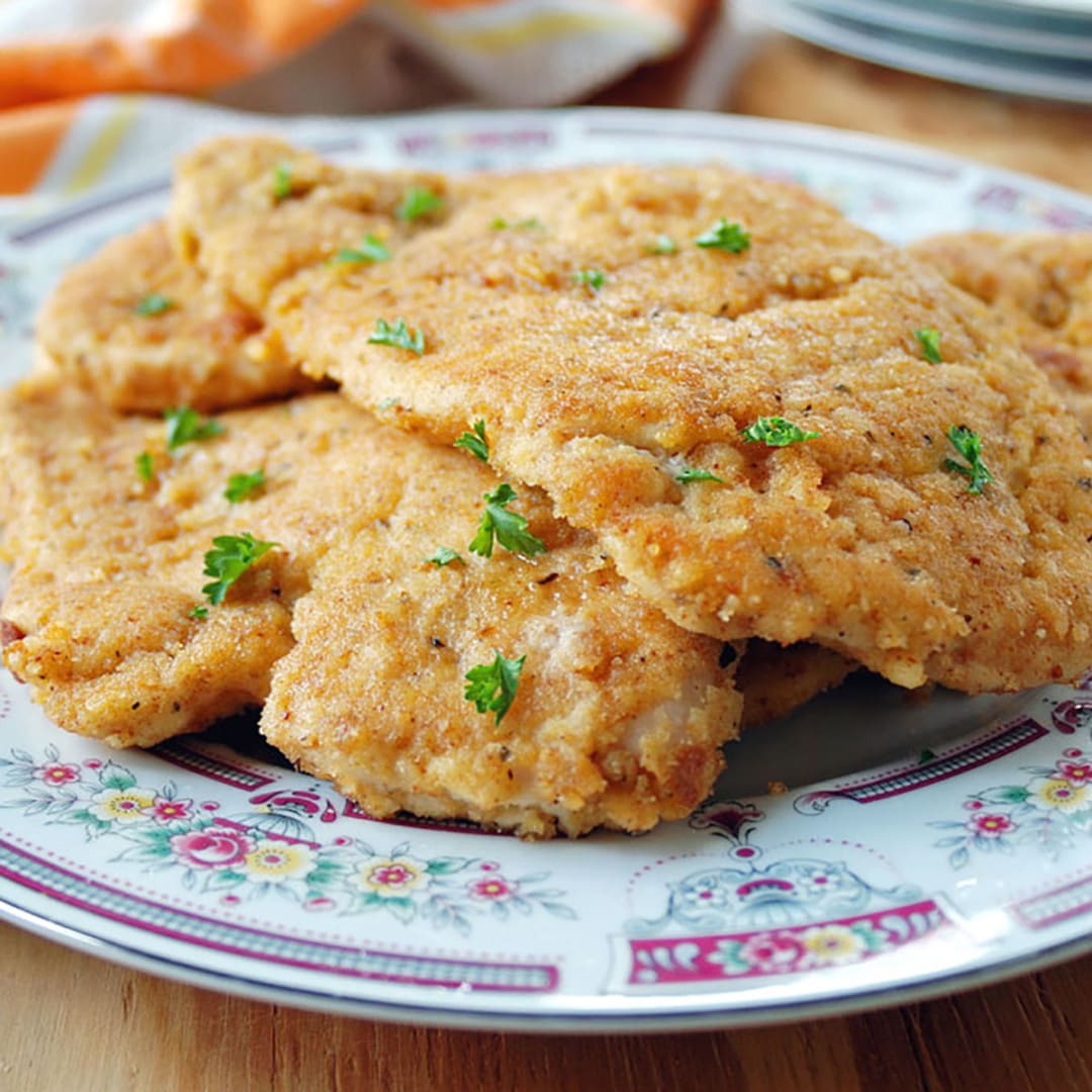 breaded chicken cutlets sides