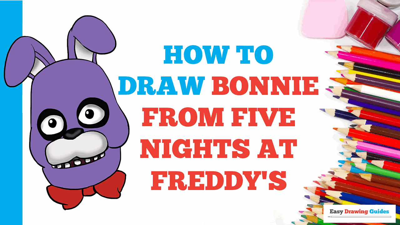 bonnie fnaf drawing tutorial