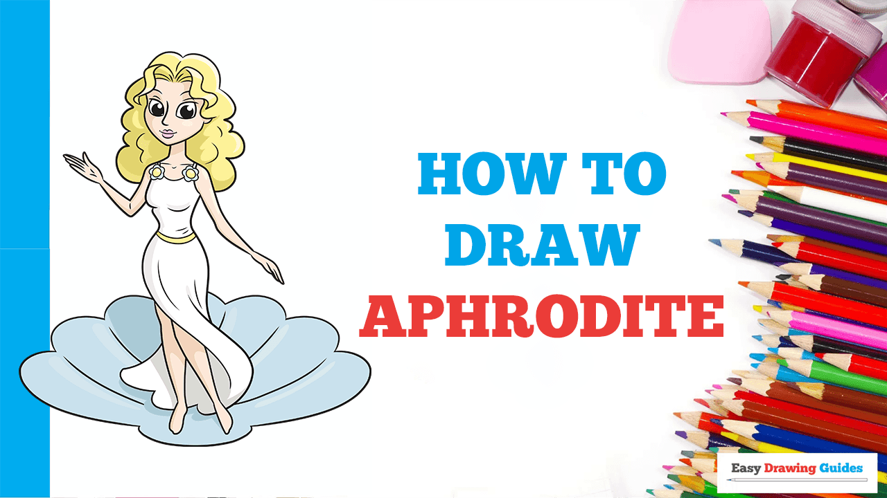 how to draw aphrodite goddess of love