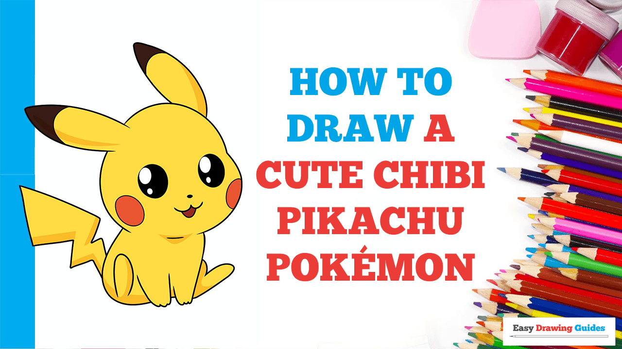 how to draw pikachu baby