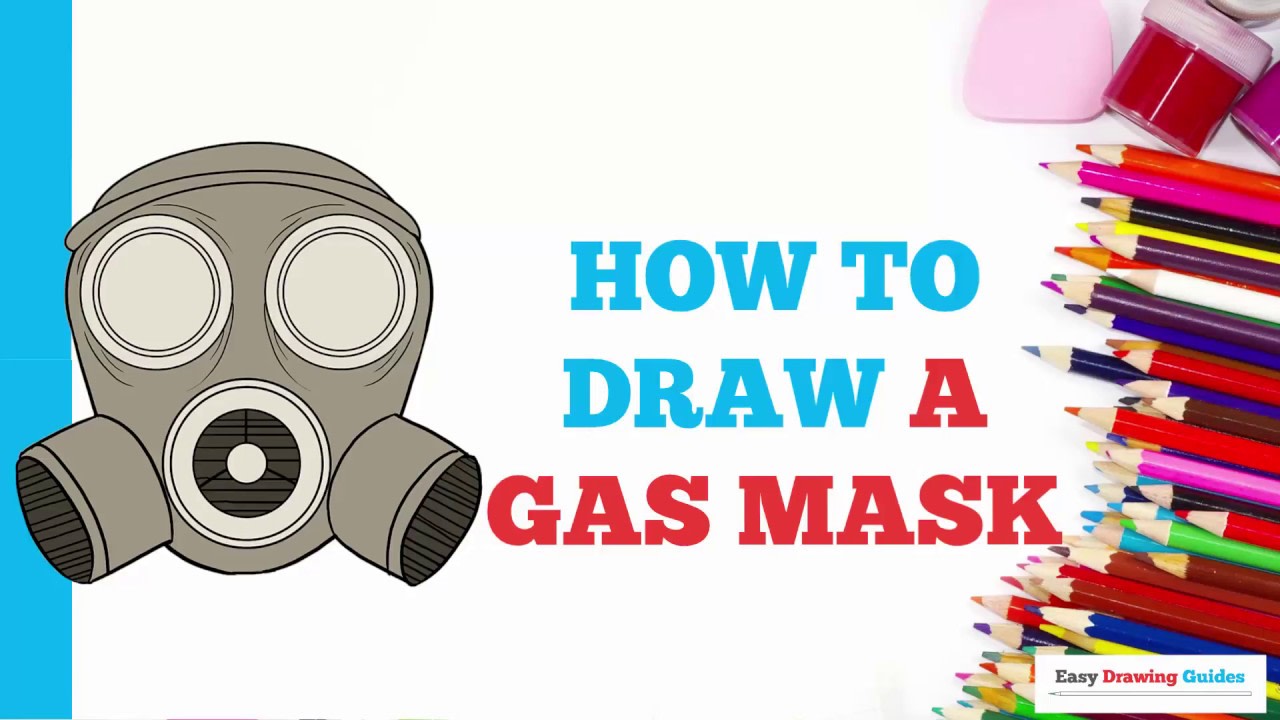 gas mask drawing tutorial
