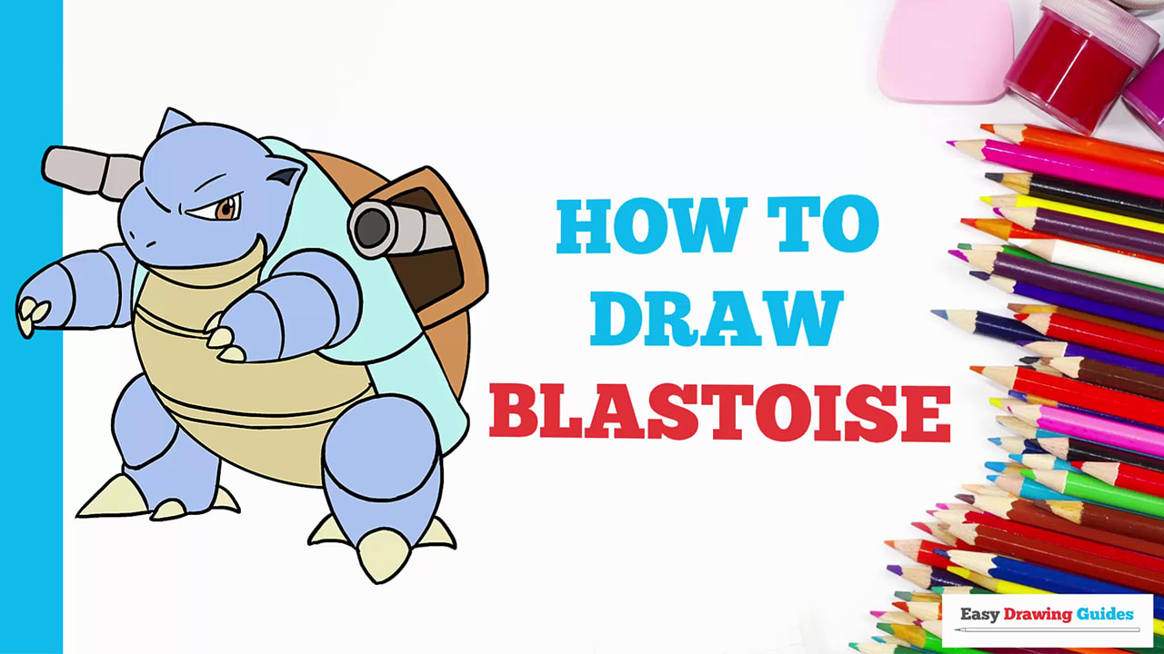 blastoise drawing