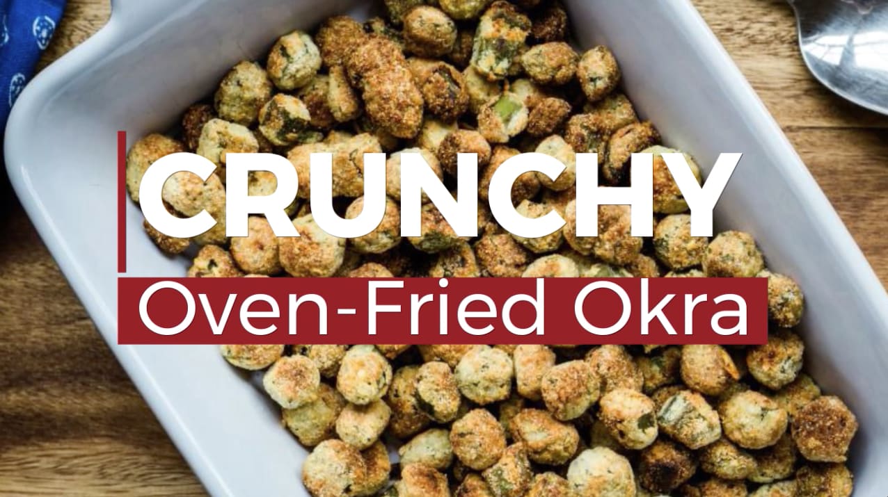 how to cook breaded okra in the oven