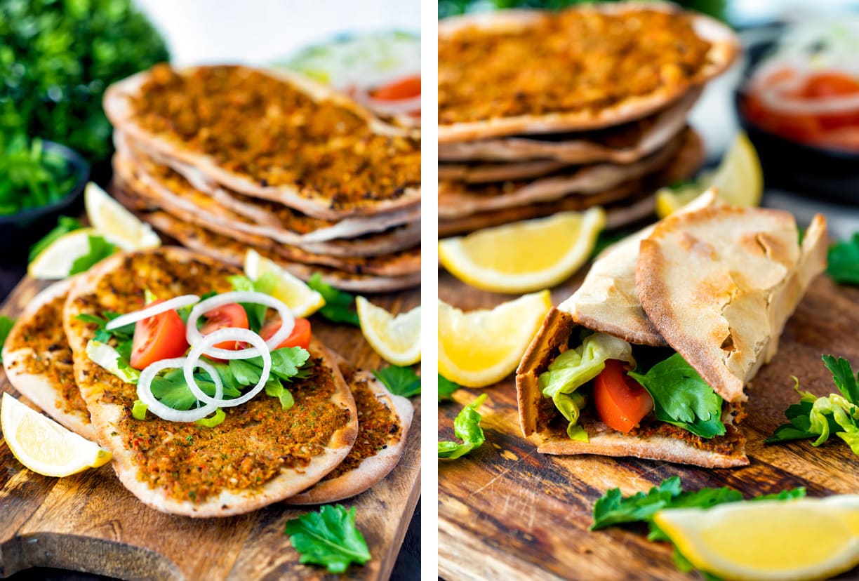 turkish flatbread pizza