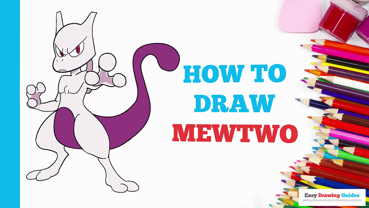 mewtwo drawing tutorial