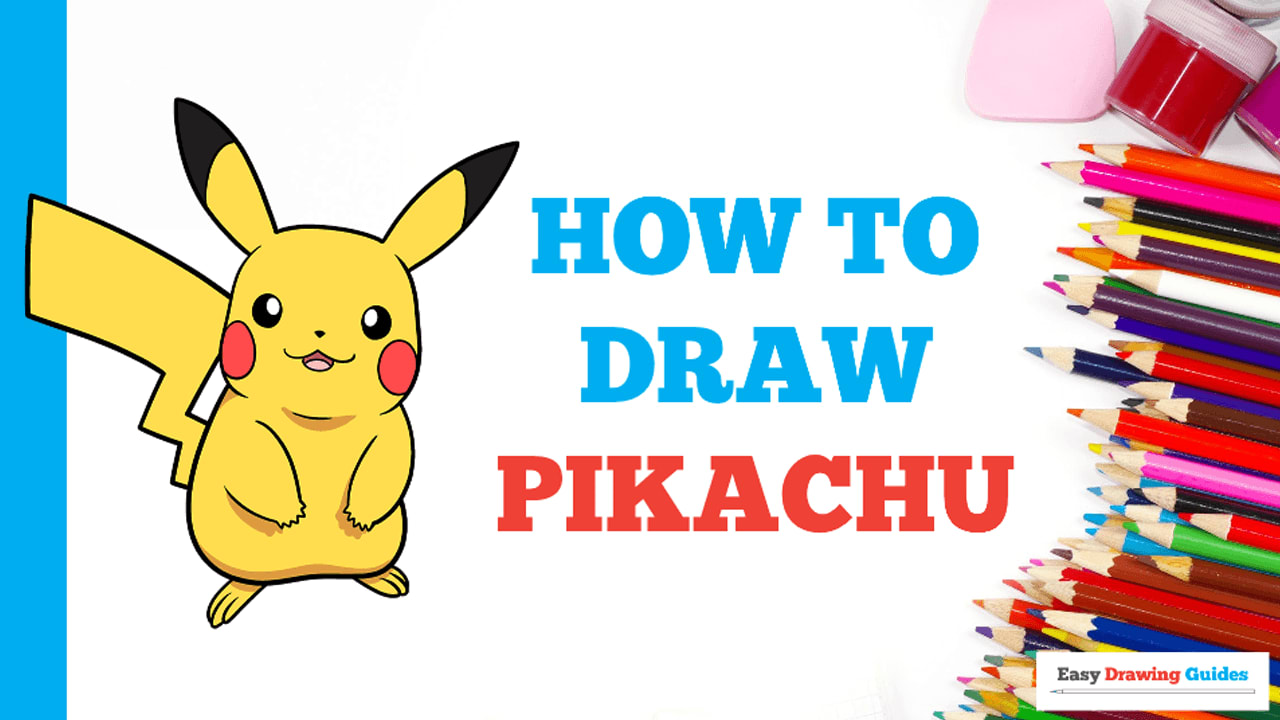 how to draw pikachu chibi