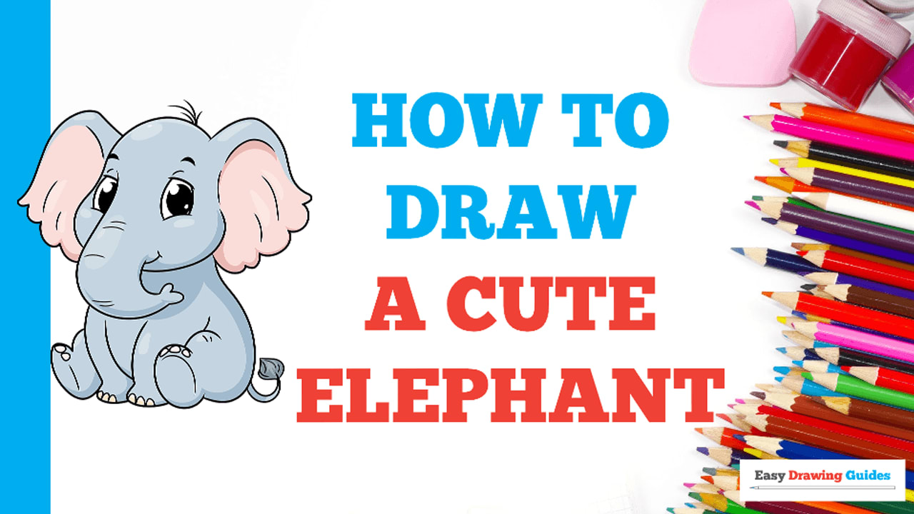 how to draw a dog elephant