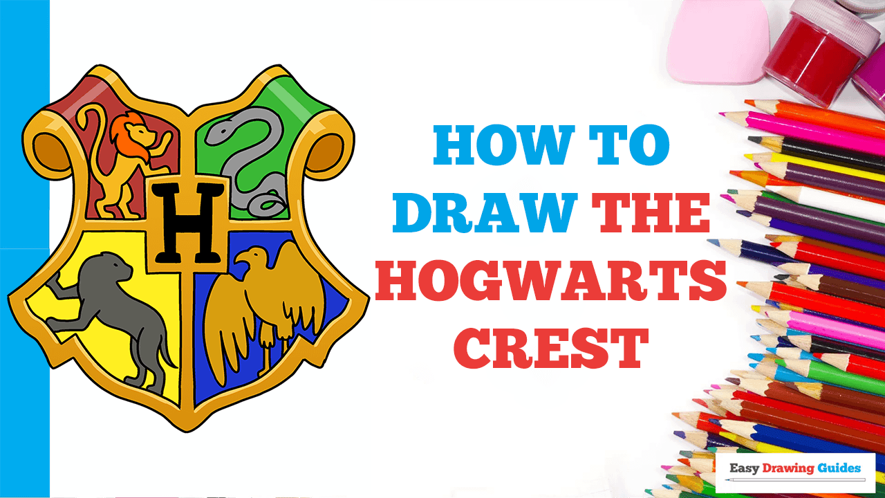 how to draw gryffindor lion