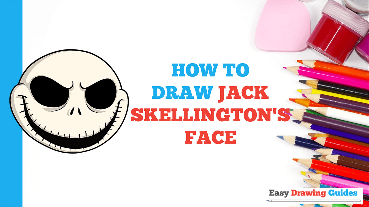 how to draw jack skellington eyes