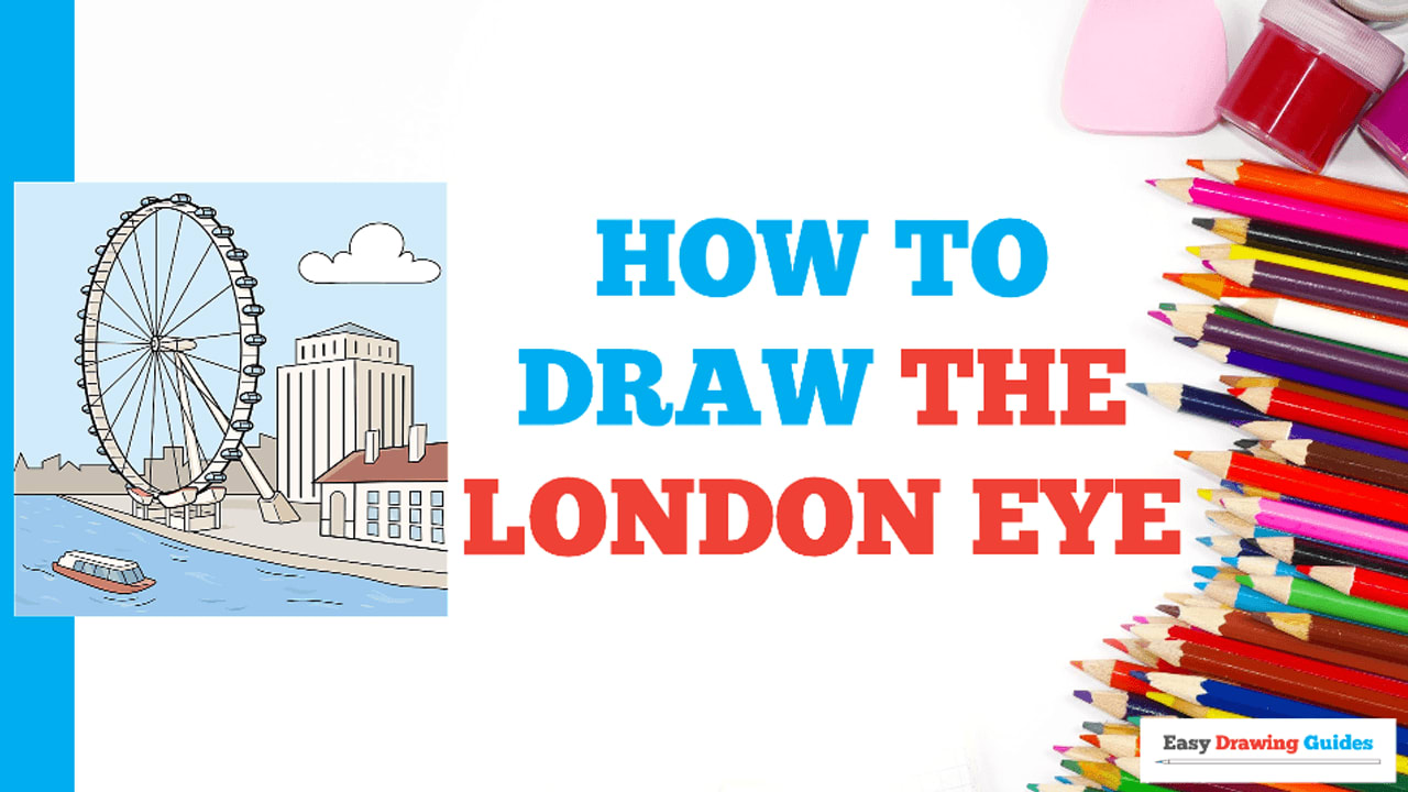 london eye ferris wheel coloring pages