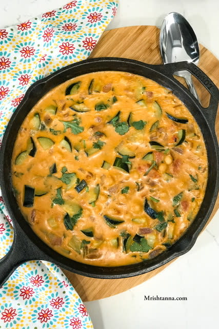 how to prepare zucchini curry