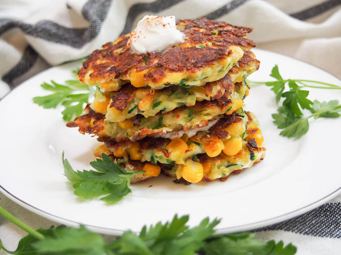 how to make baby corn fritters