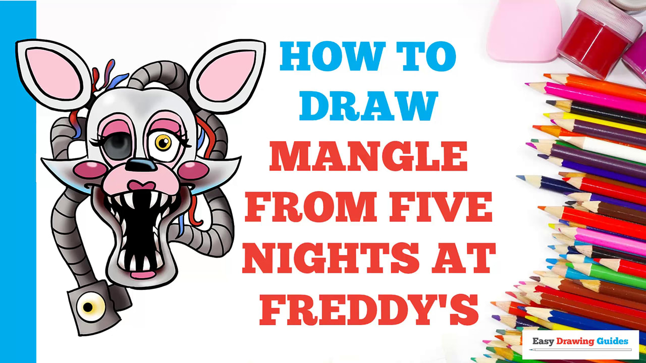how to draw mangle anime