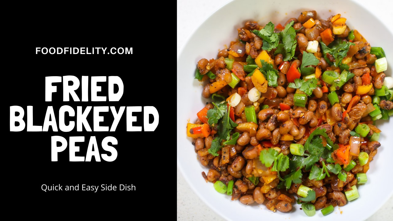how to cook dry black eyed peas quick