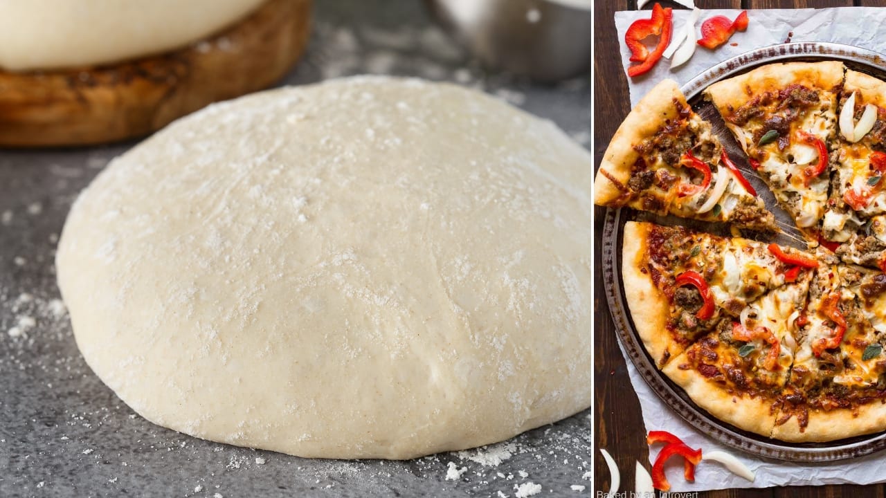 how to cook pizza with homemade dough