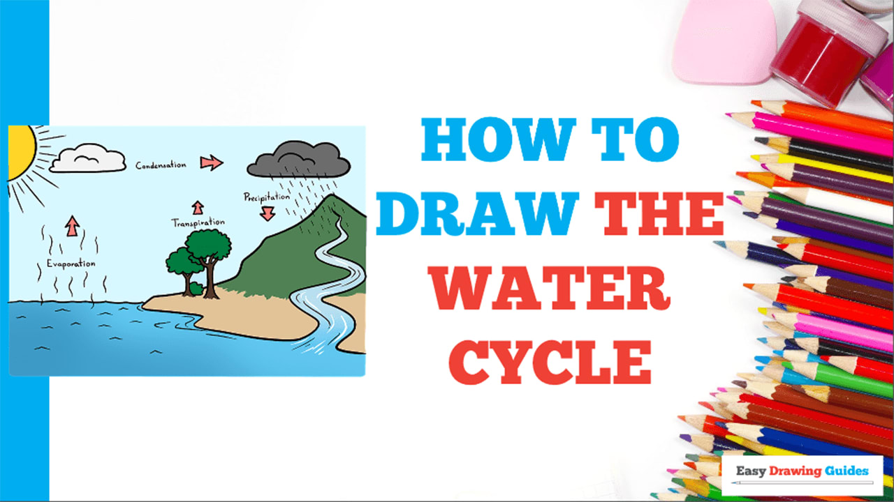 how to draw water cycle video