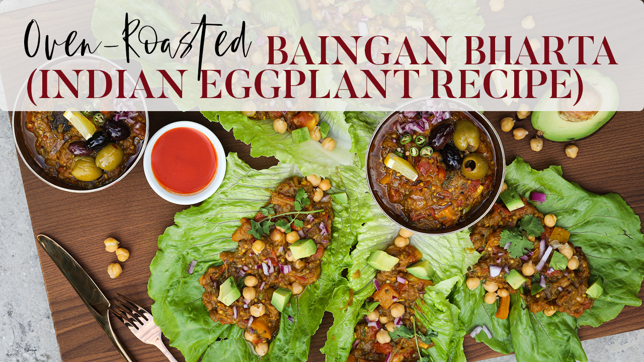 how to cook eggplant in oven indian style