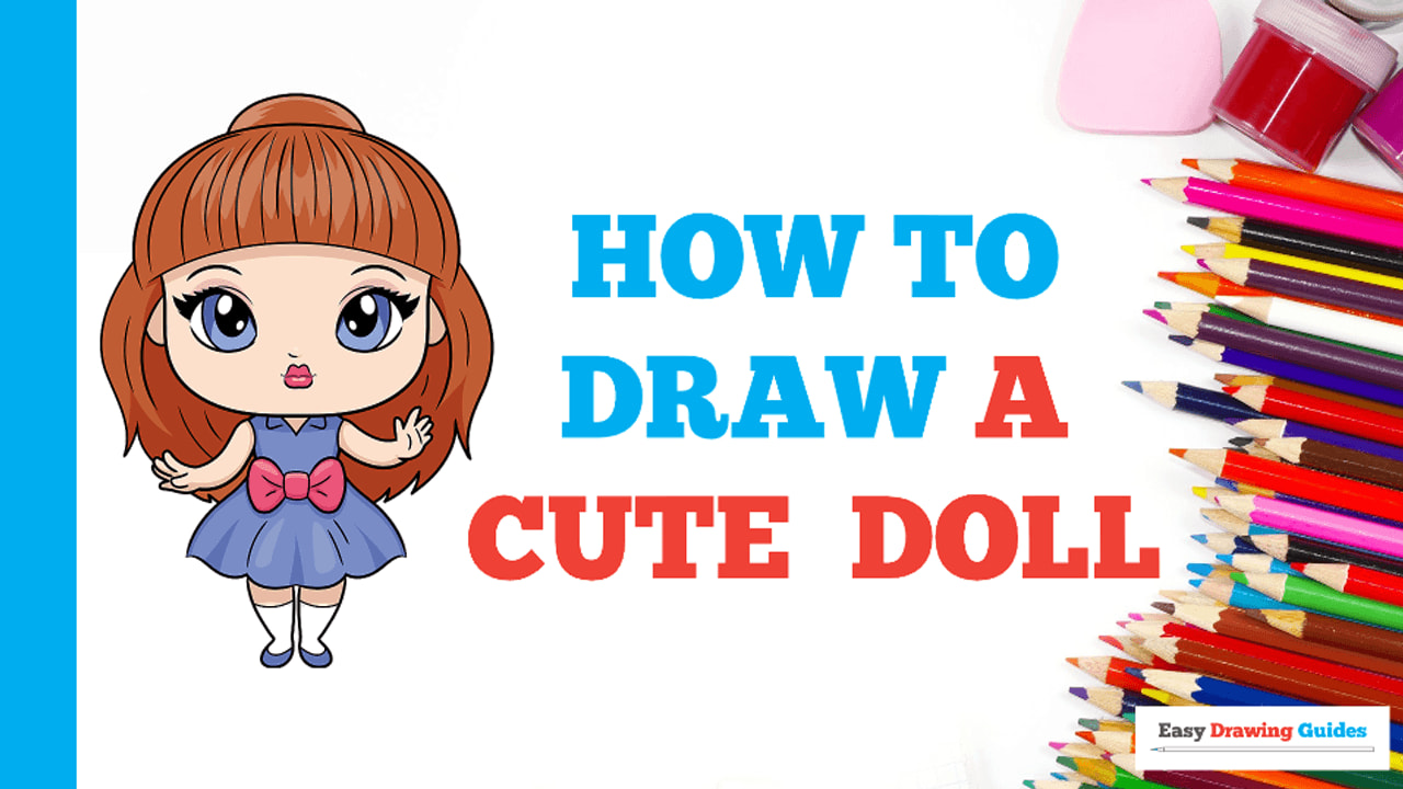 how to draw lol surprise dolls easy