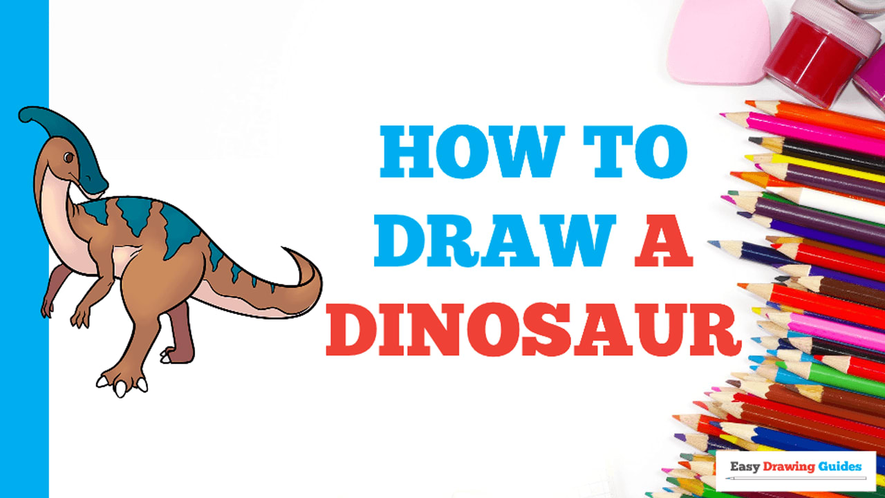 how to draw dinosaurs art hub