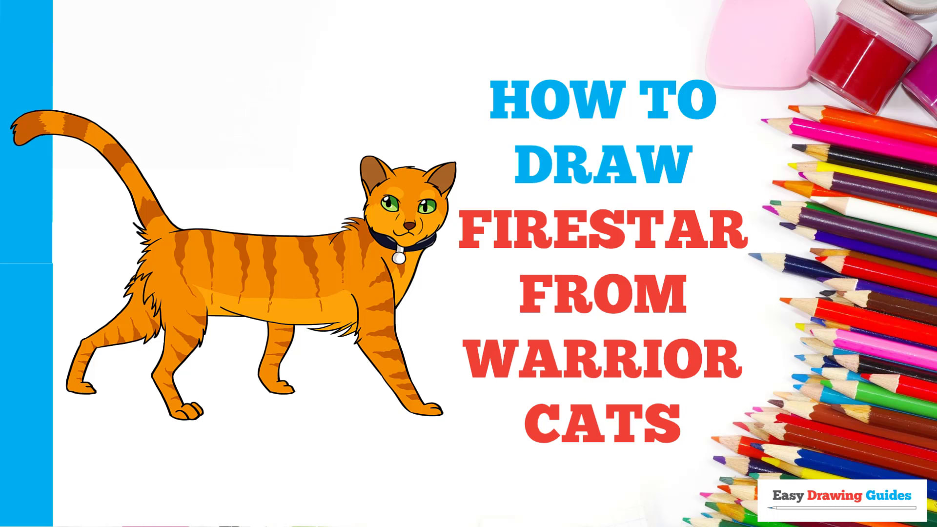 how to draw anime cats warriors