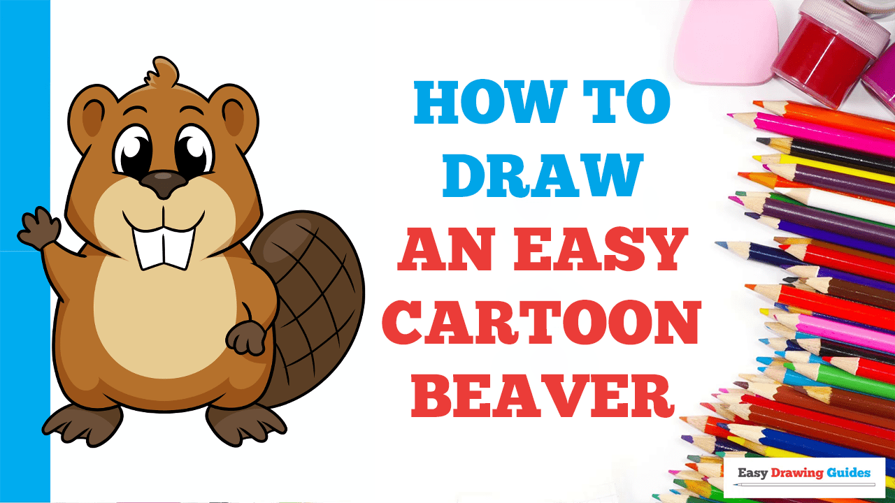 how to draw beaver feet