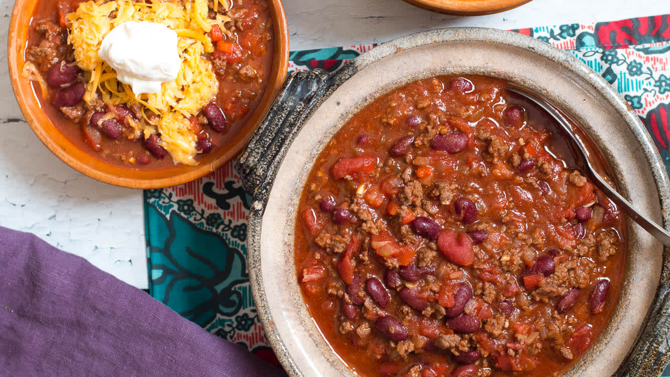 how to make chili with dry pinto beans