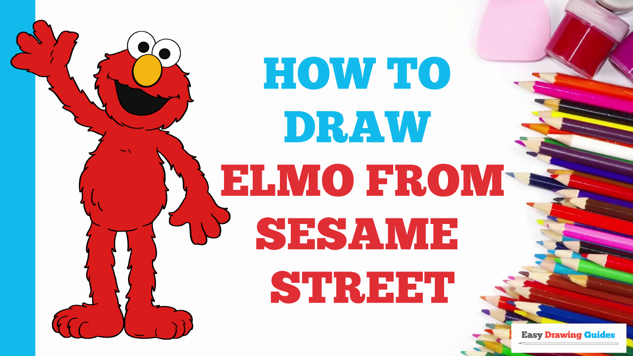 how to draw elmos body