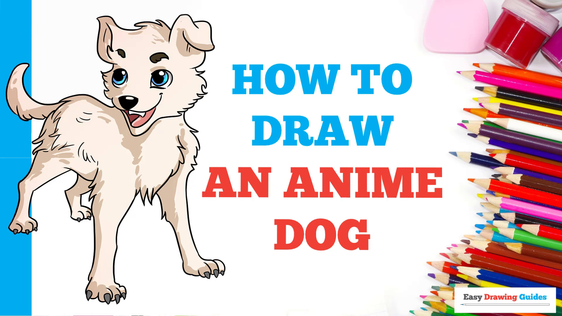 how to draw chibi dog