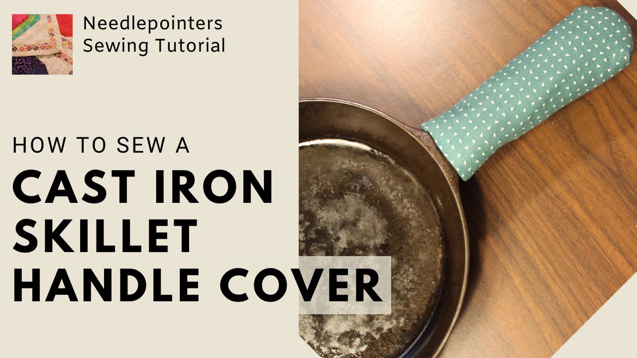 how to make cast iron skillet handle cover