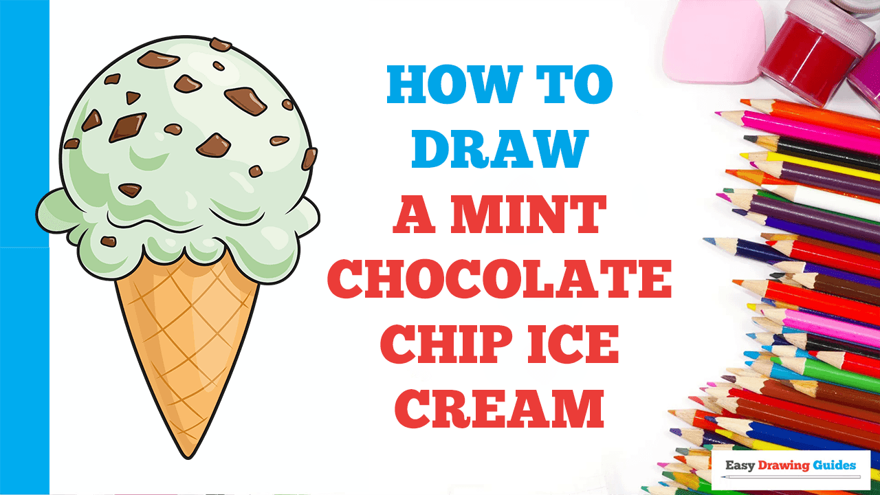 how to draw a happy ice cream