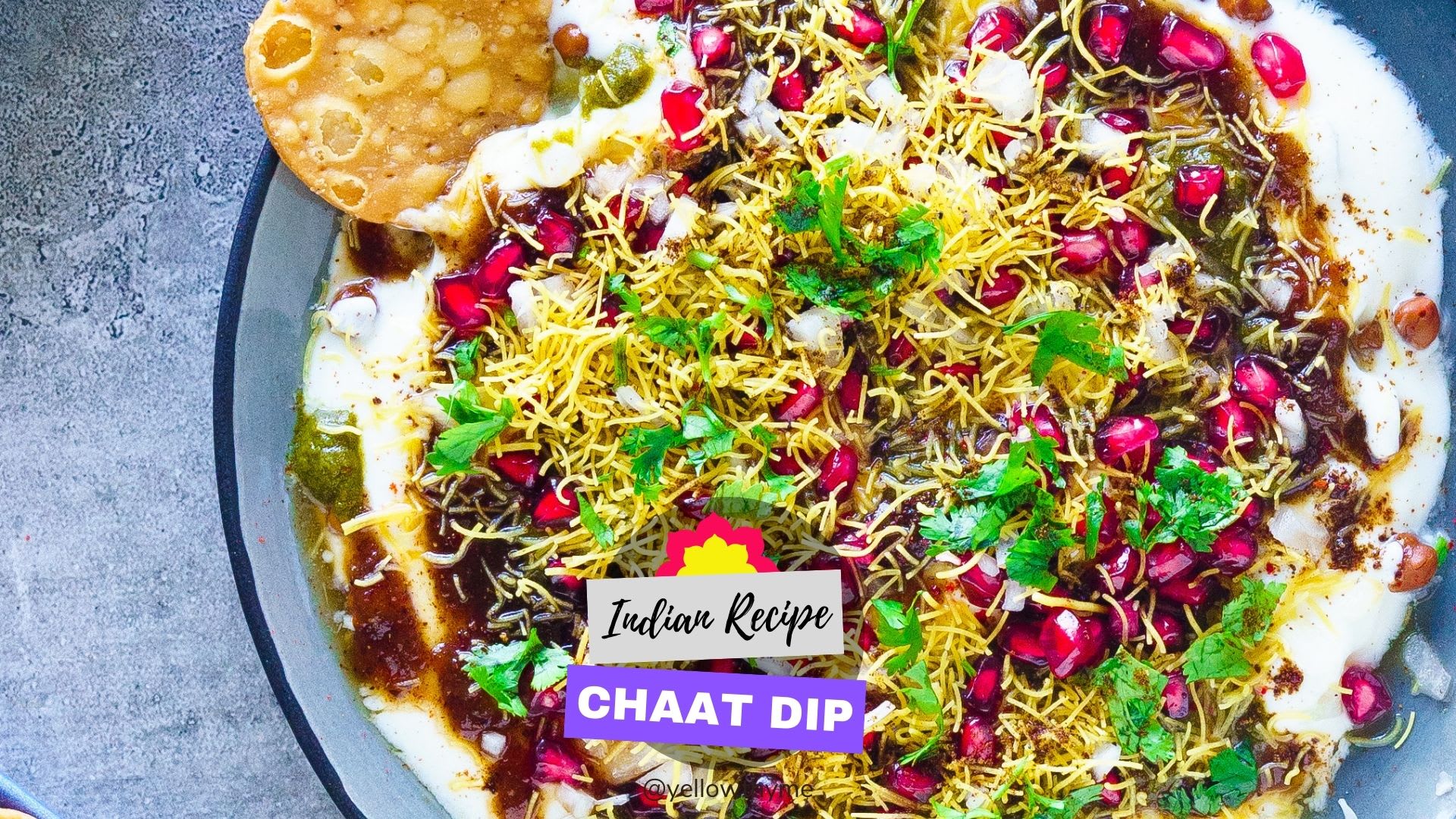dahi chaat dip