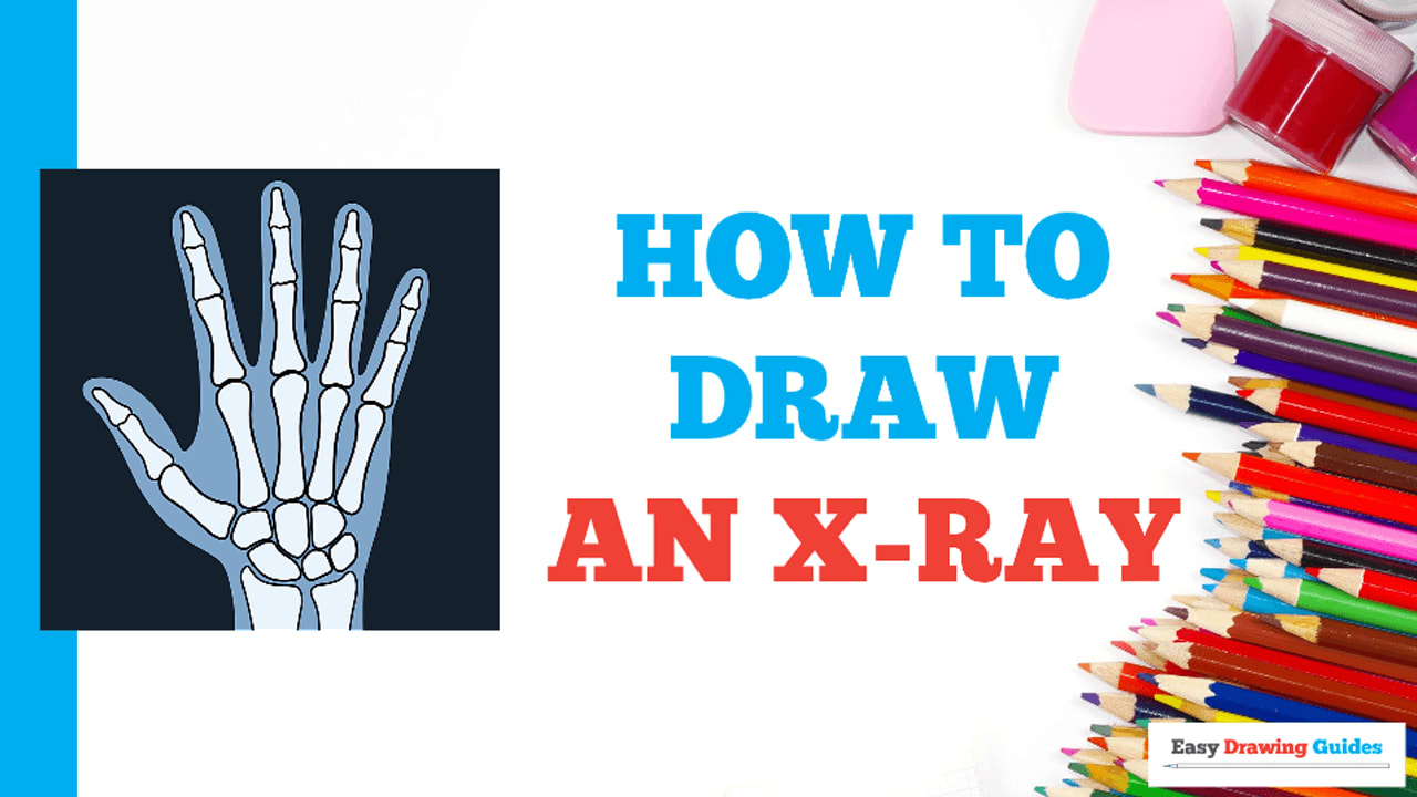 how to draw hand x ray