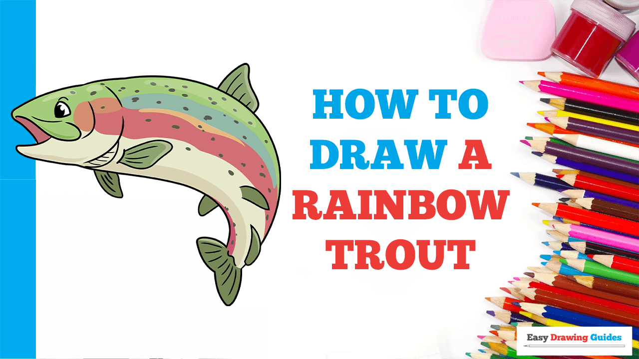 how to draw a realistic rainbow
