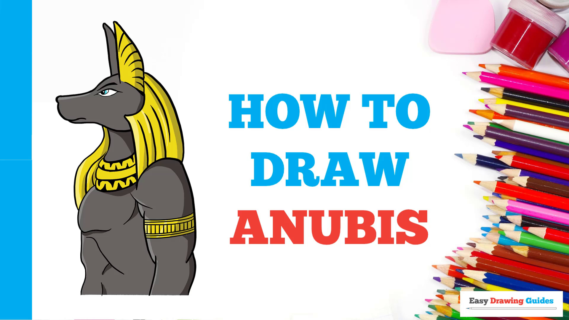 egyptian gods drawings step by step
