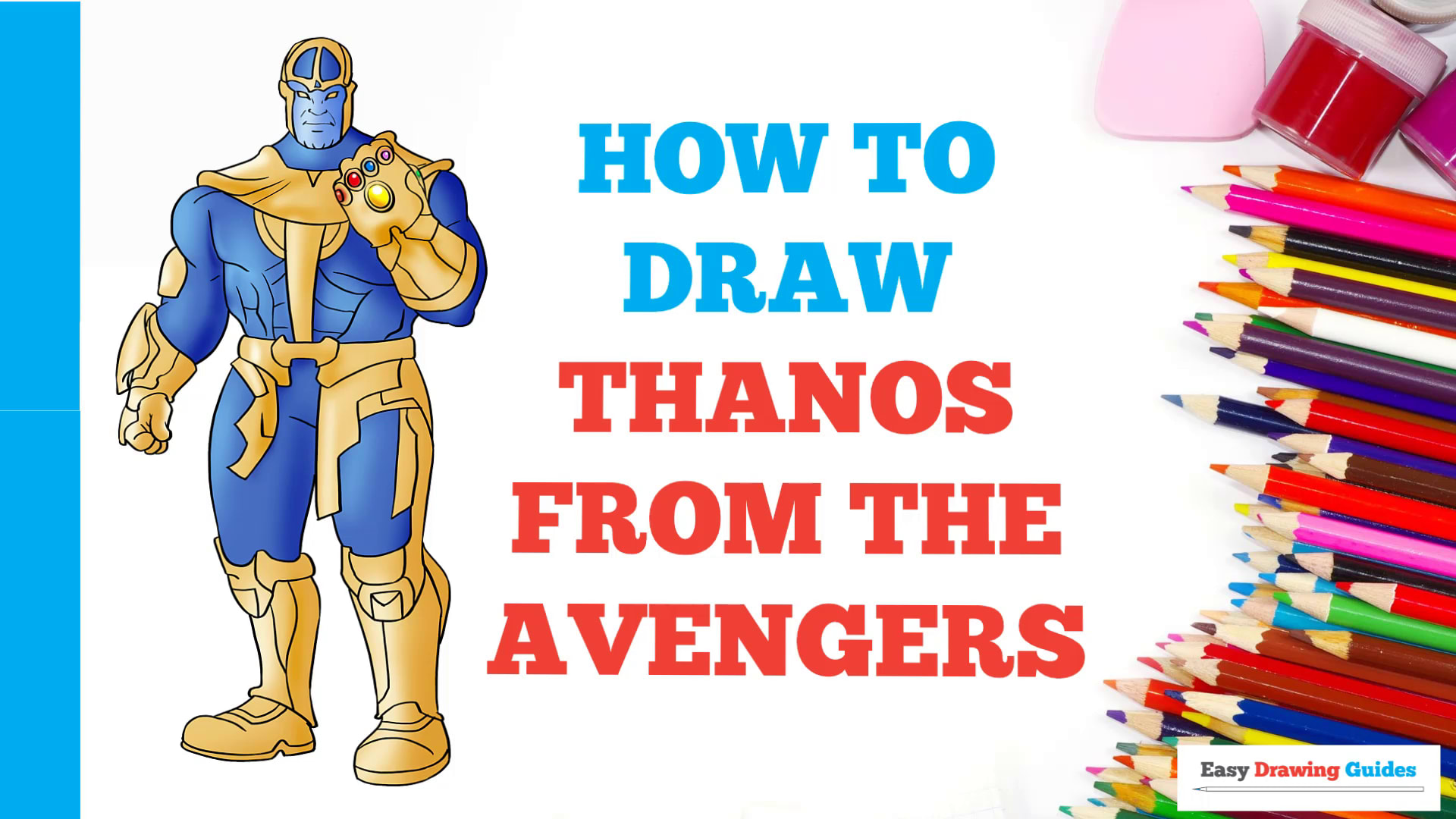 how to draw easy avengers