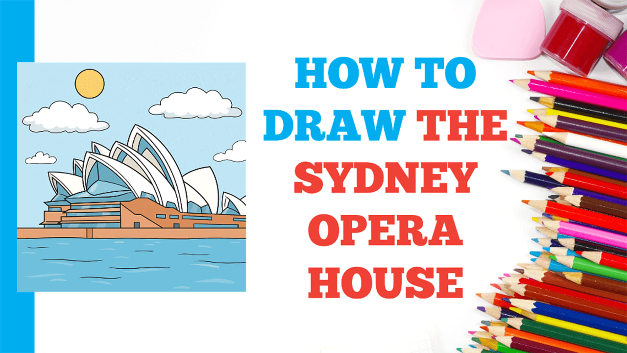 sydney opera house coloring pages