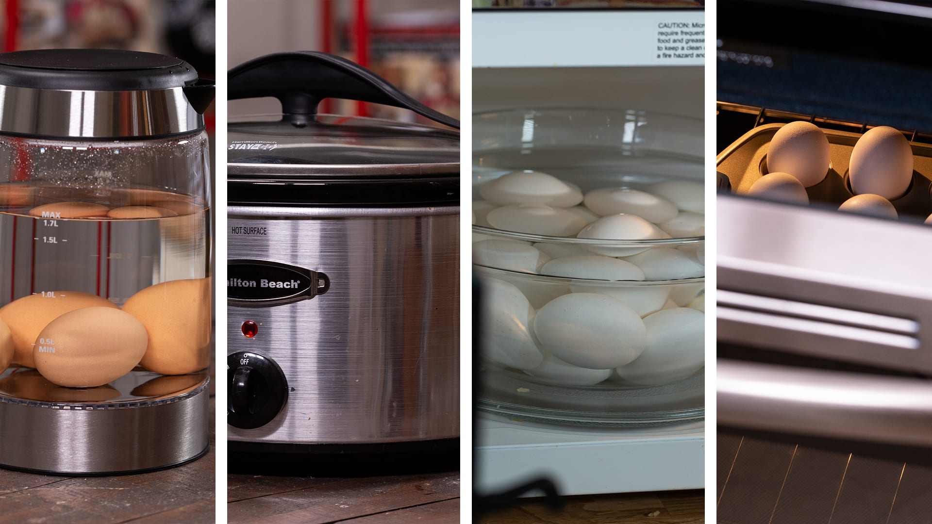 how to cook an egg with a kettle