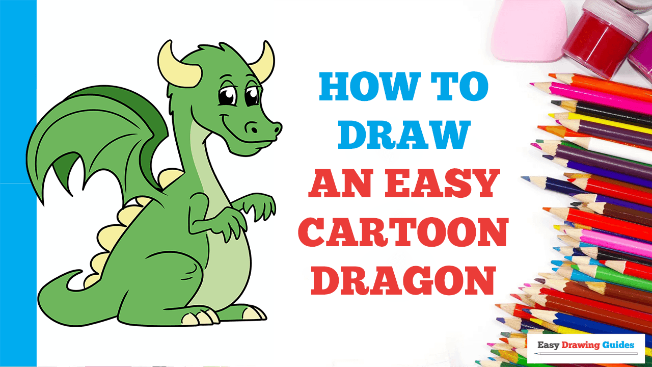 how to draw a dragon easy for beginners