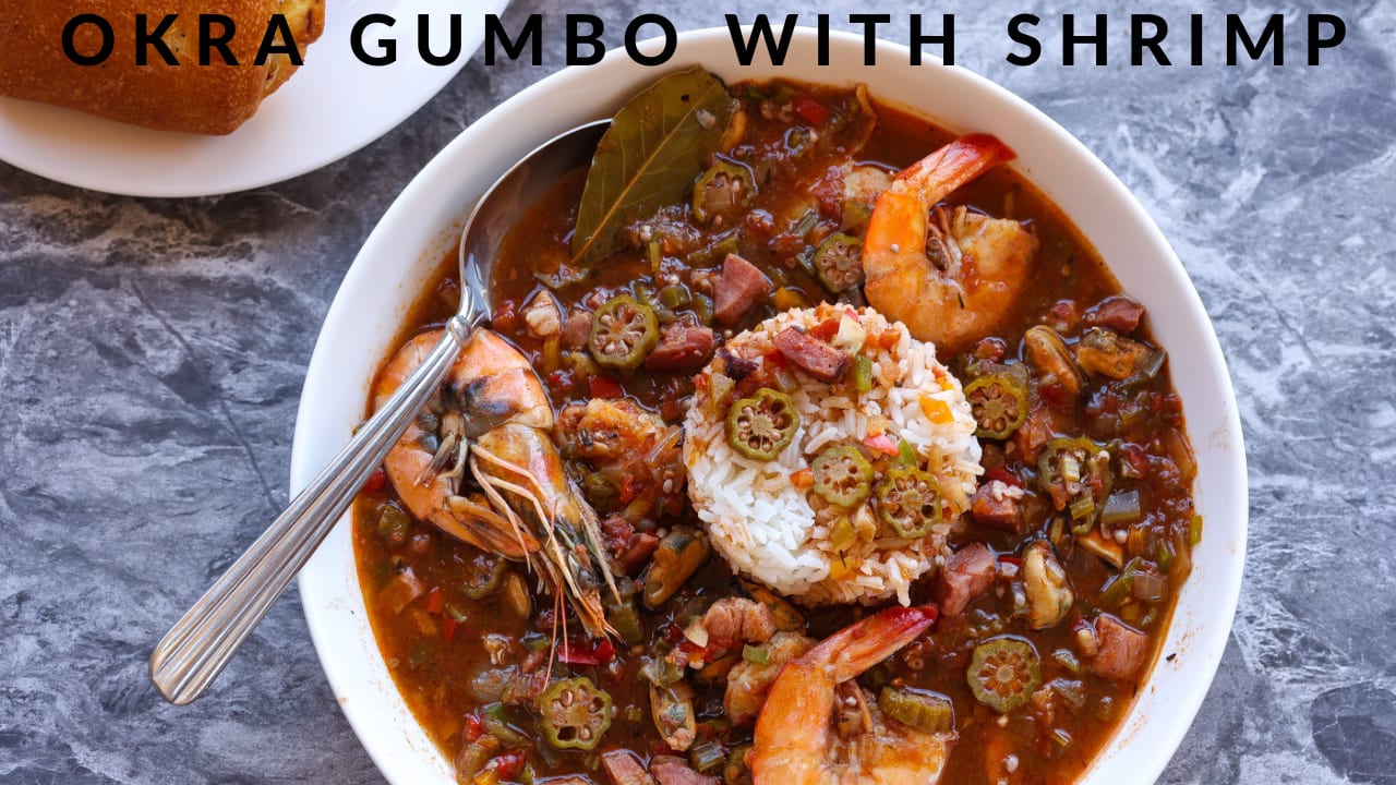 how to cook okra gumbo