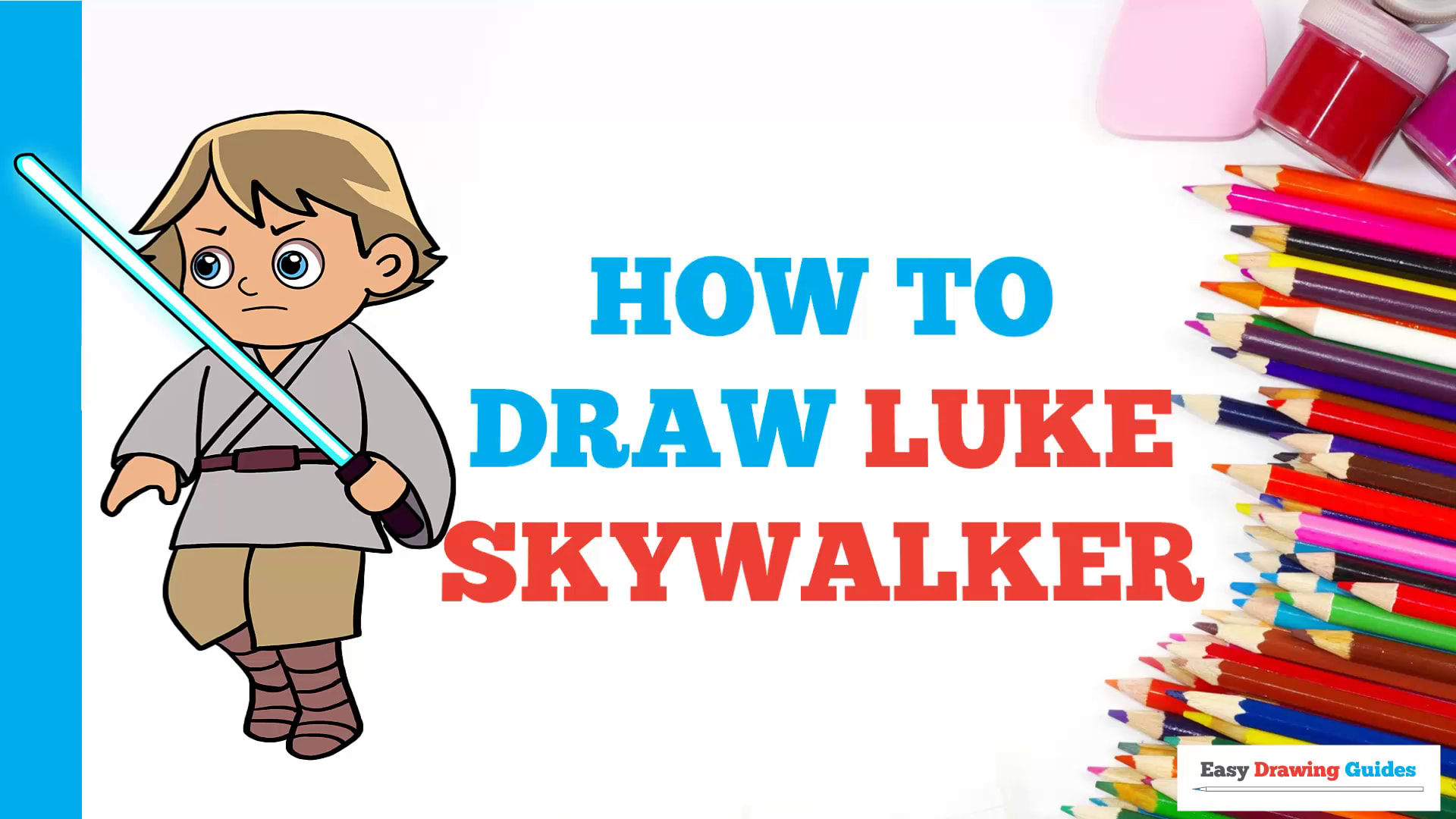 drawing luke skywalker