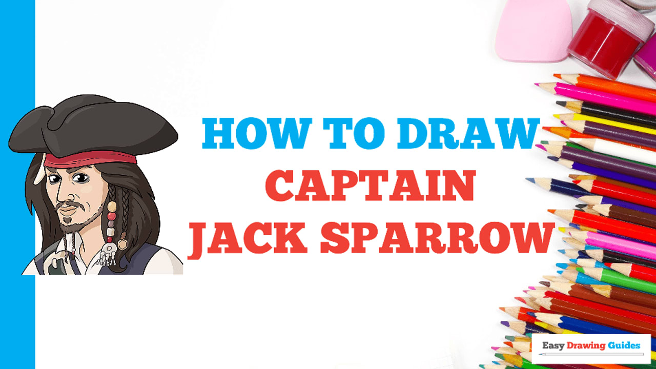 how to draw jack sparrow