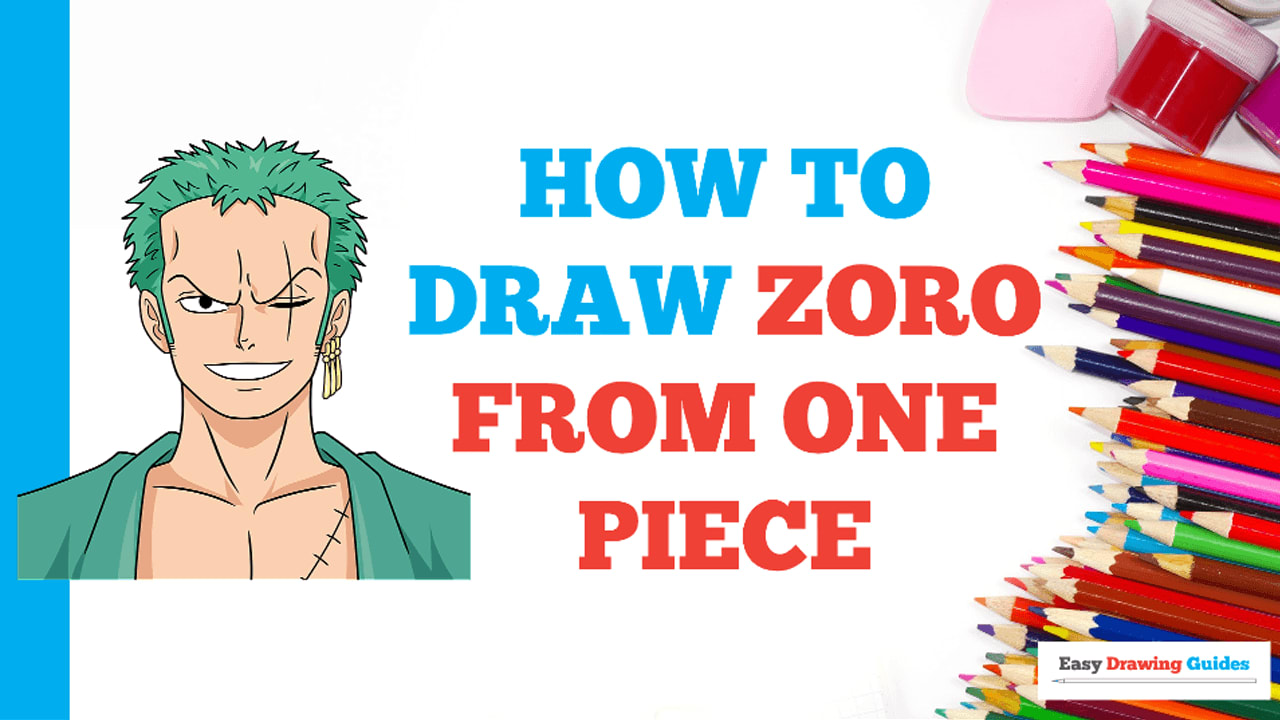 how to draw zoro