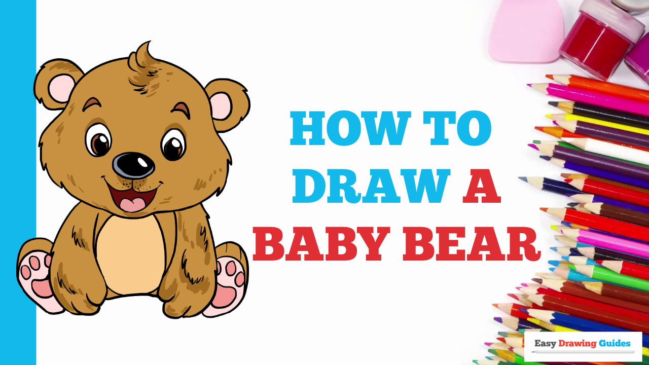 how to draw a little bear