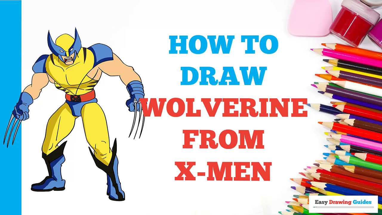 how to draw wolverine