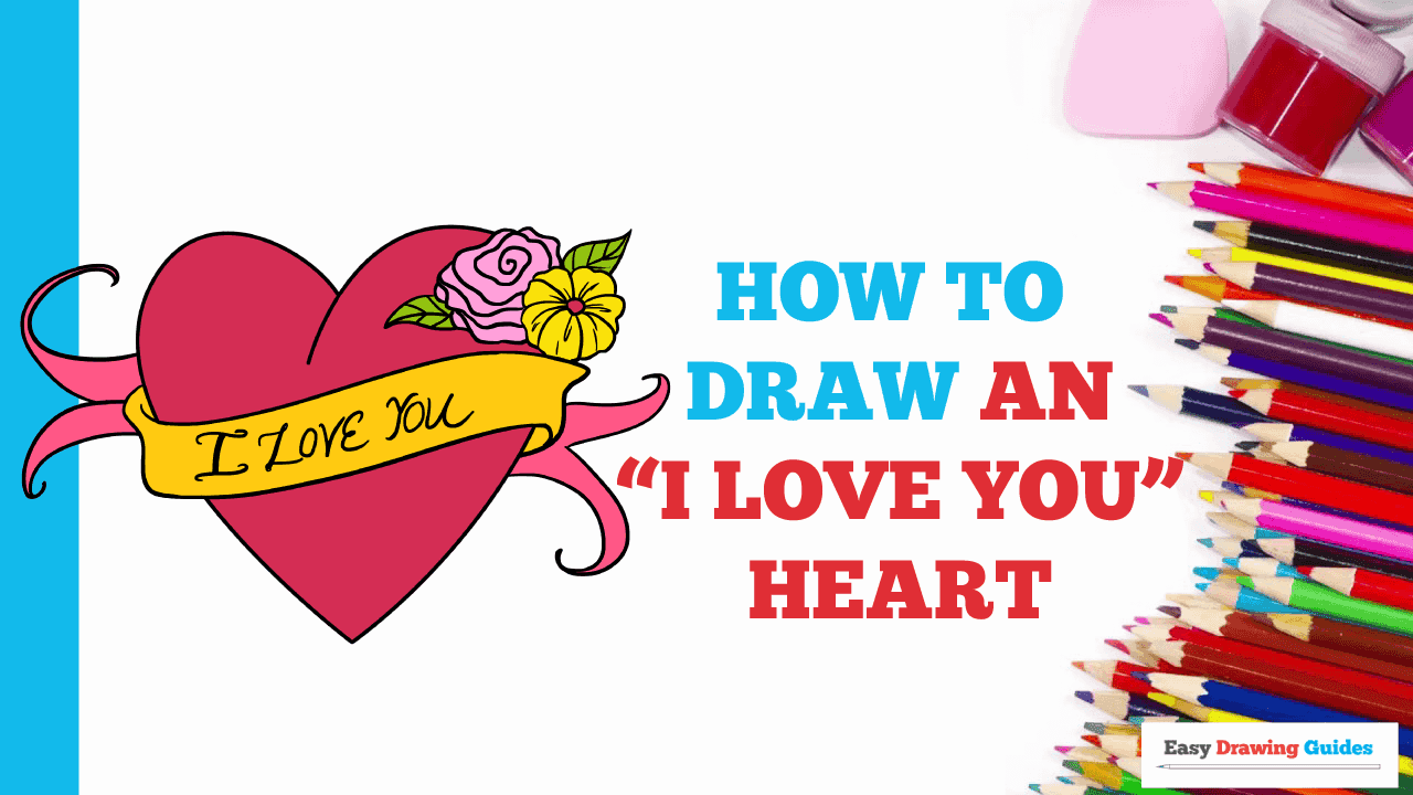 how to draw we love you