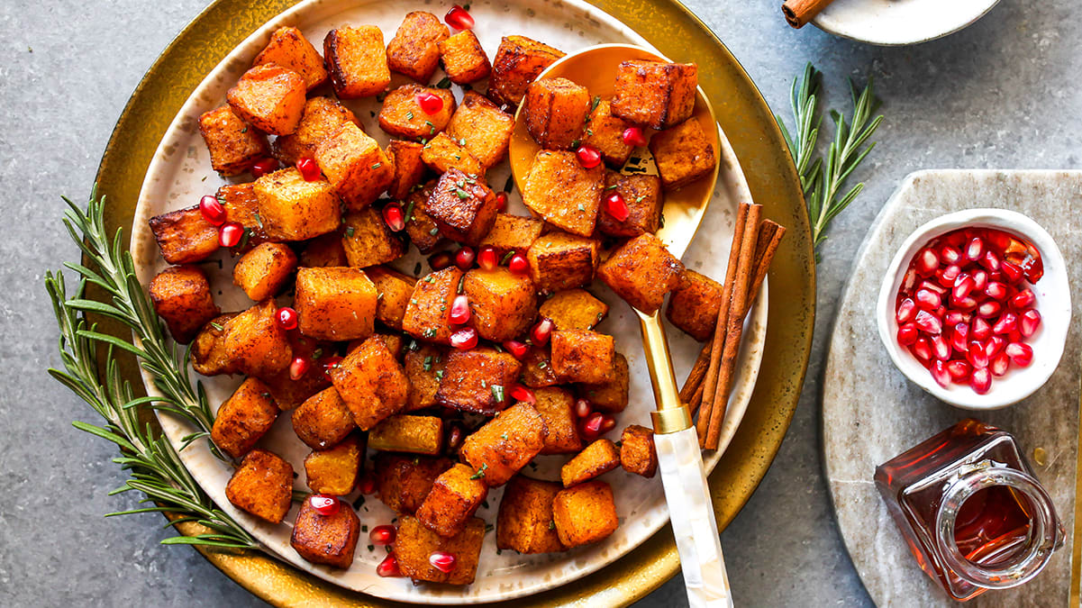 how to cook butternut squash cinnamon