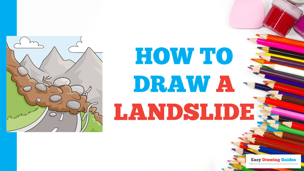 landslide drawing