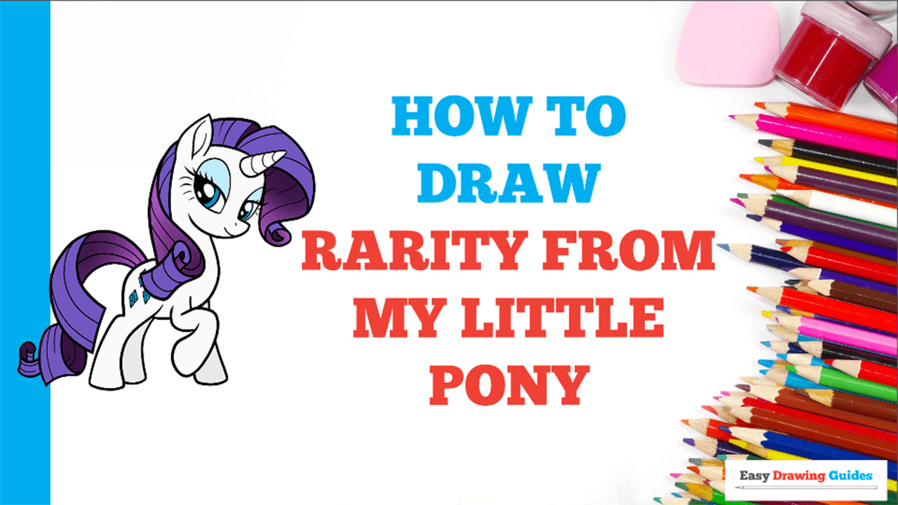 how to draw mlp rarity