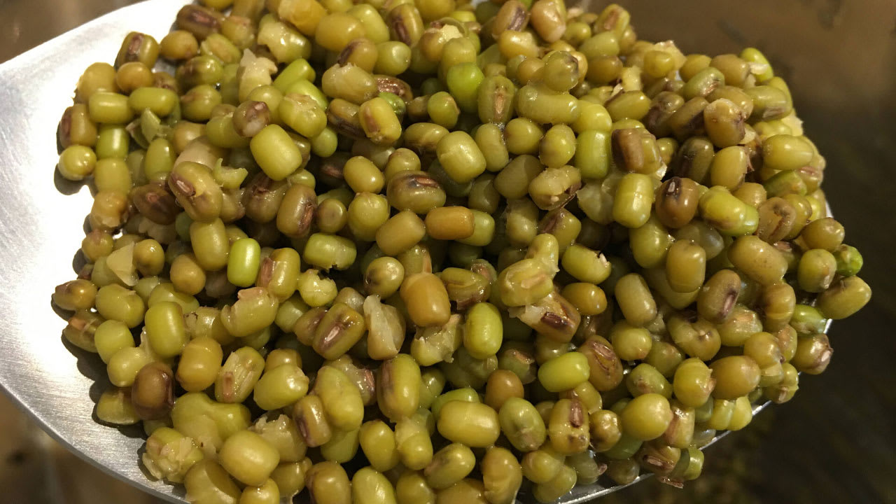 how to cook mung beans without soaking