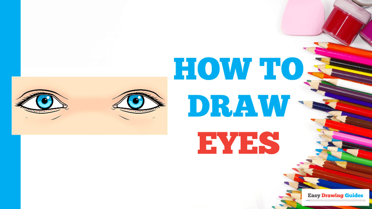 how to draw eyes diagram